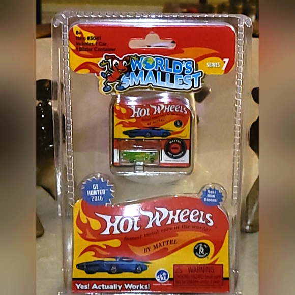 Mattel | Toys | Hot Wheels Worlds Smallest By Mattel Gt Hunter 26 ...